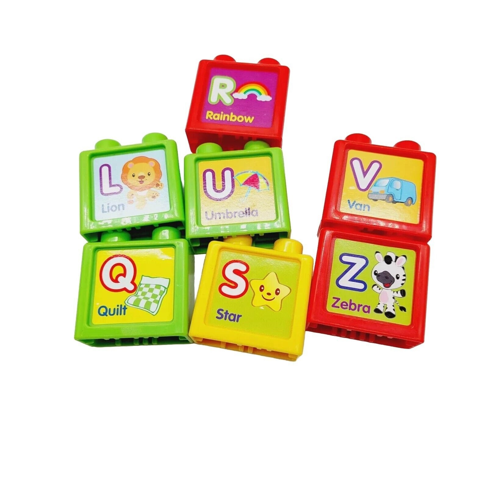 Vtech Sit to Stand Ultimate Alphabet Replacement Blocks Lot of 7 - Etsy