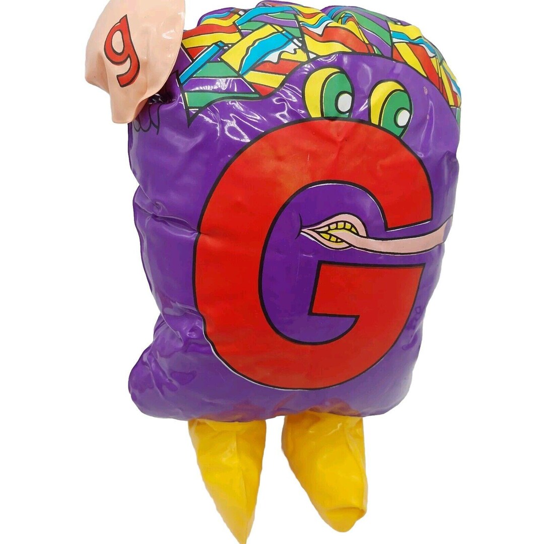 The Letter People Inflatable Alphabet Letter G Arista Corp 1971 Read ...