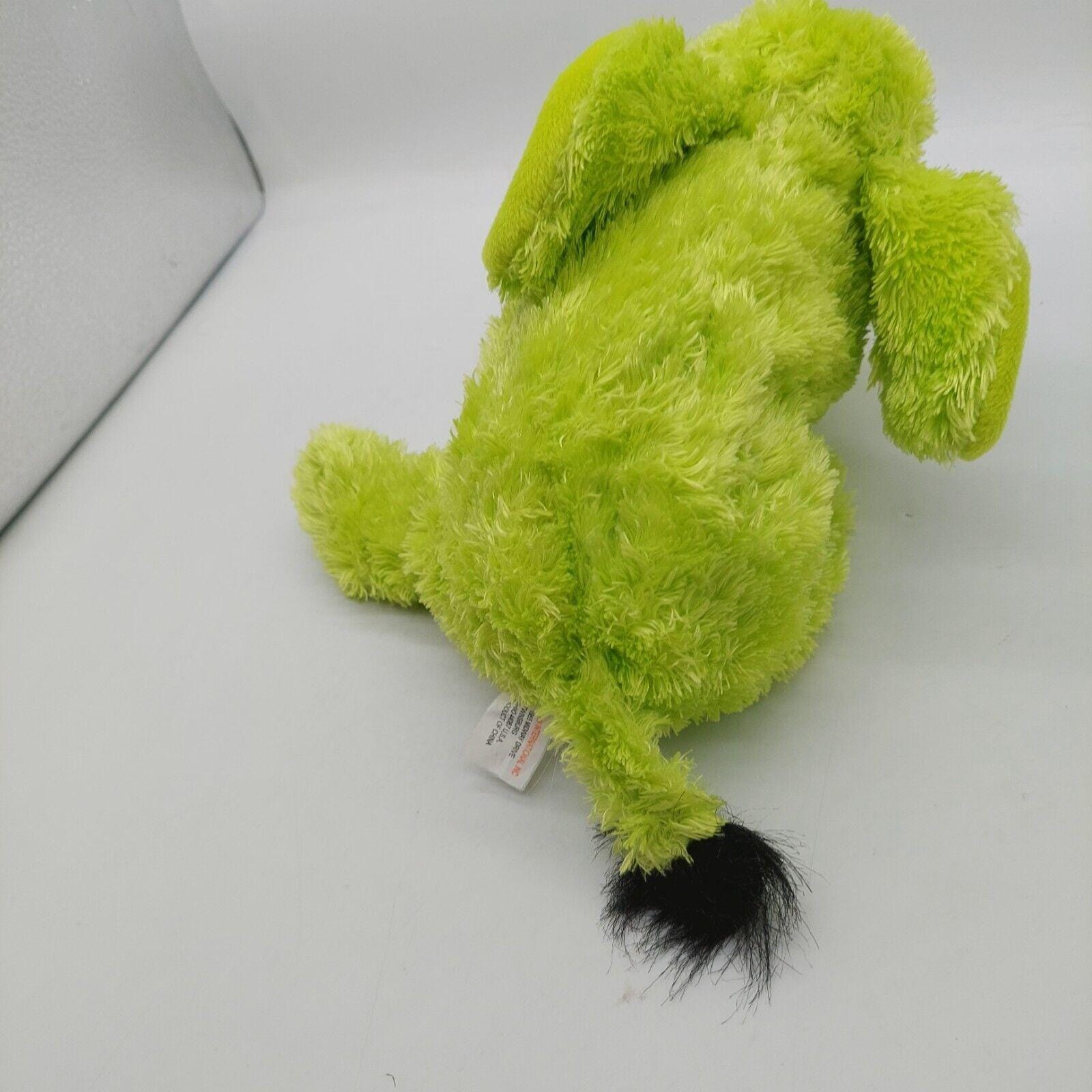 Wild Republic Elephant Plush Stuffed Animal Green 9" K&M 2000 Shaggy - Etsy