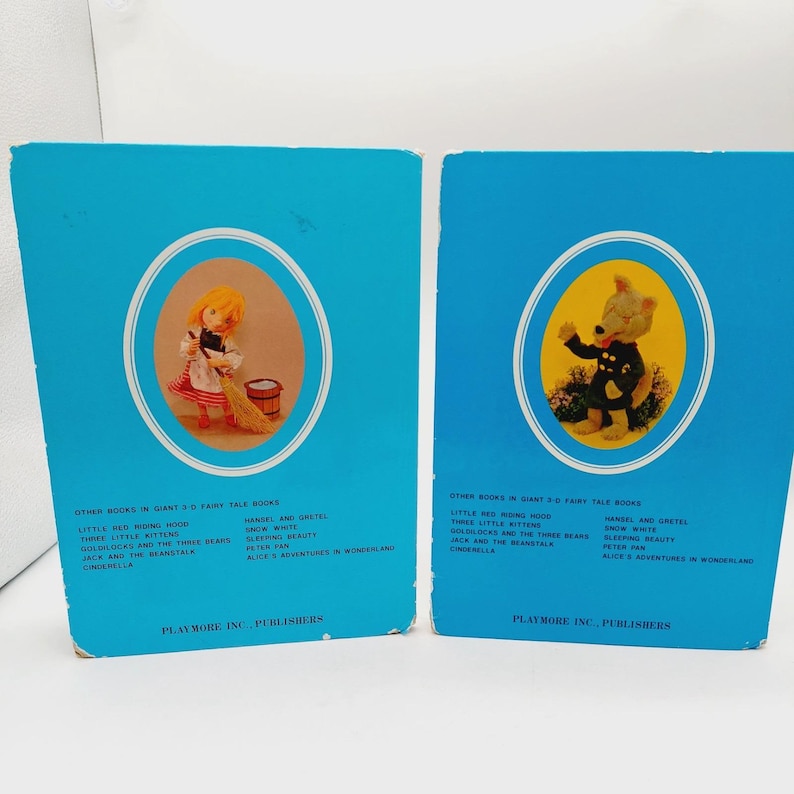 Hansel and Gretel & Little Red Riding Hood Giant 3-D Fairy Tale Book ...