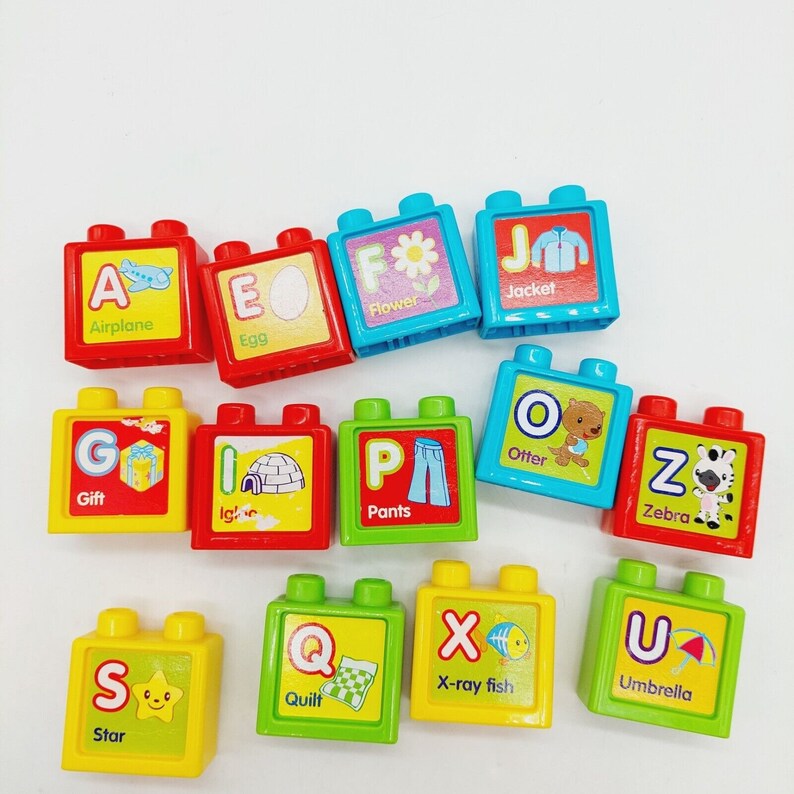 VTECH Sit to Stand Alphabet Train Replacement Letters Set of 13 ...