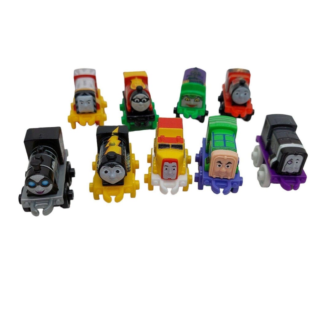 Thomas the Train & Friends Mini's DC Comic Super Hero Lot of 9 - Etsy