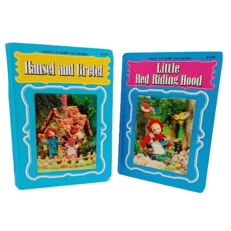 Hansel and Gretel & Little Red Riding Hood Giant 3-D Fairy Tale Book ...
