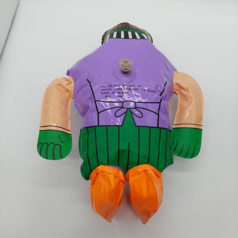 The Letter People Inflatable Alphabet Letter V Arista Corp 1971 Read ...