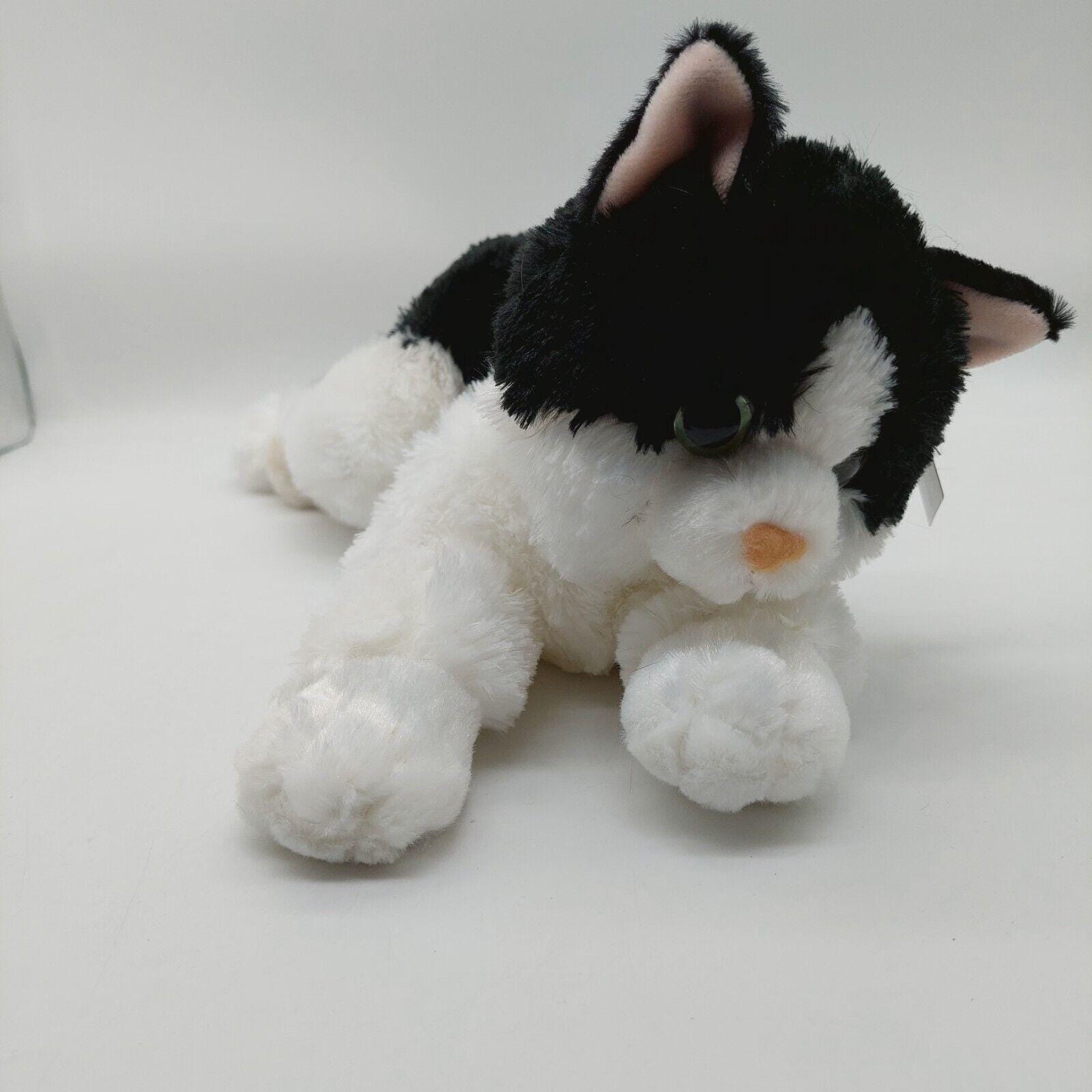 Aurora Oreo Black White Tuxedo Cat Flopsie Plush Stuffed Animal Toy - Etsy