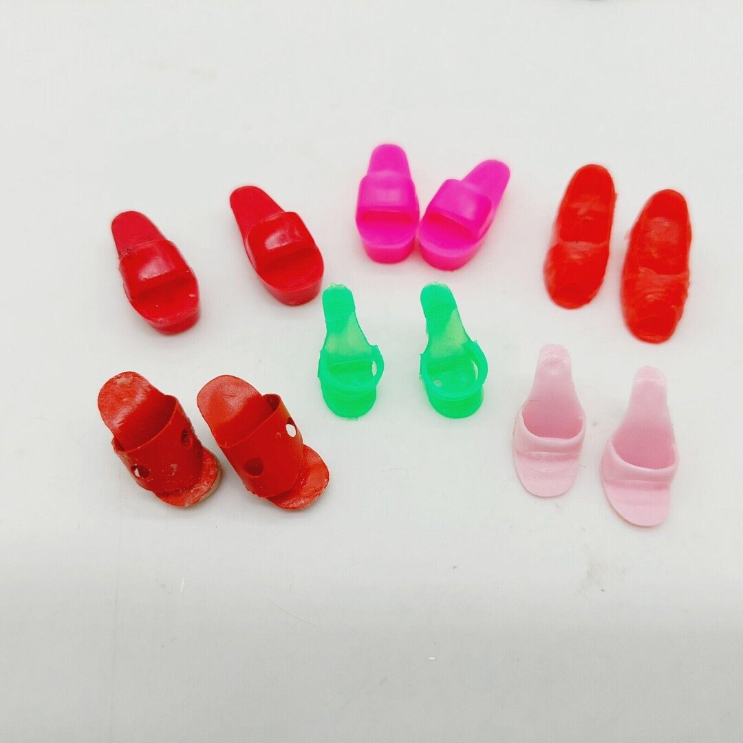 Barbie Mattel Shoes Various Sizes Colrs and Years Lot of 6 - Etsy