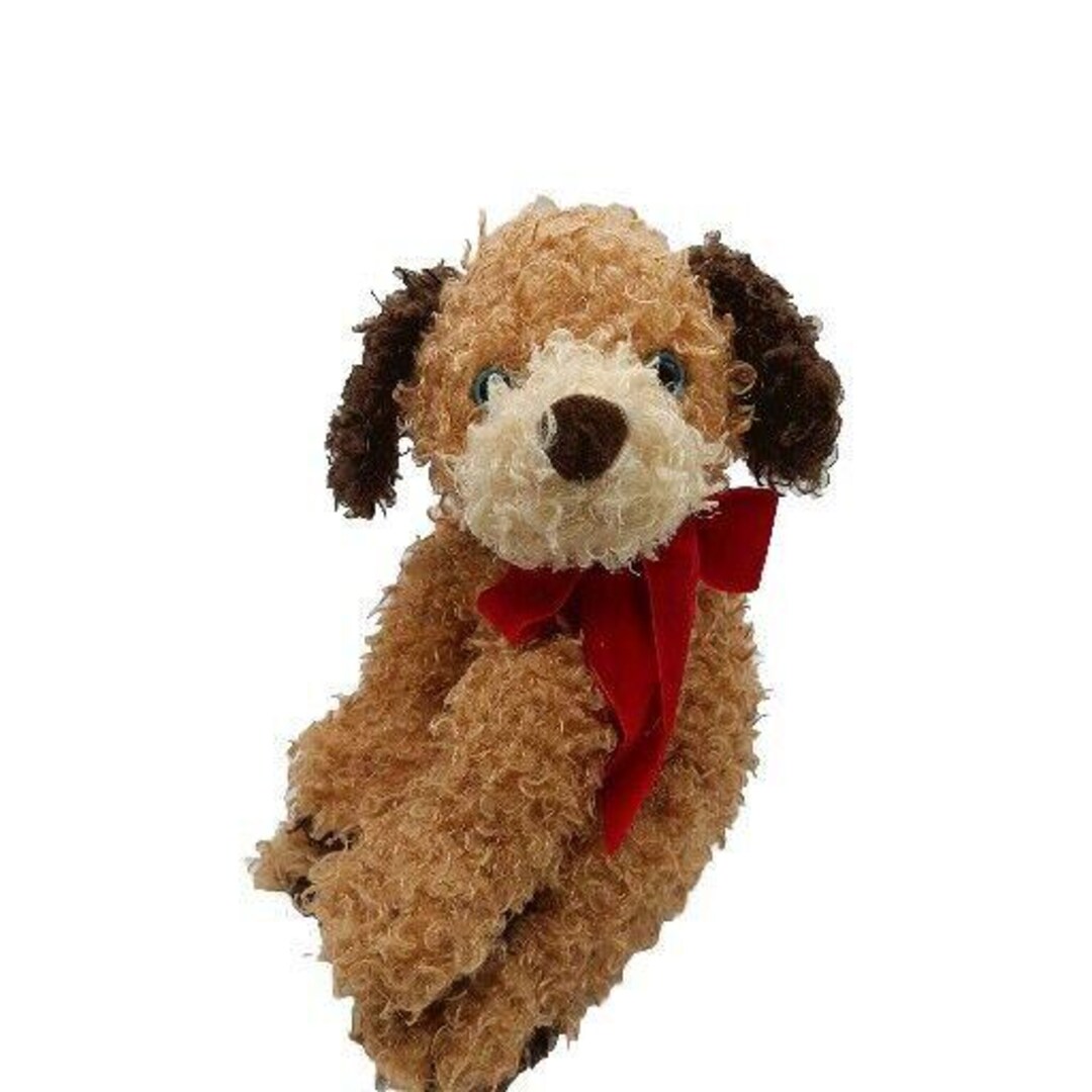 Ty Classic Tyler Terrier Curly Brown Puppy Dog Tylux Plush 2005 Red ...