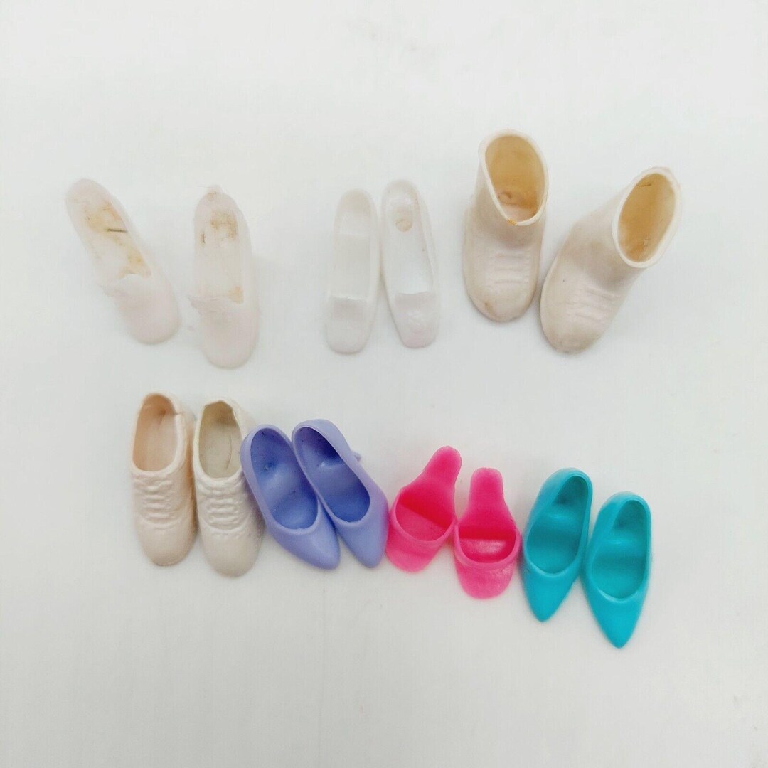 Barbie Mattel Shoes Various Sizes Colrs and Years Lot of 7 - Etsy