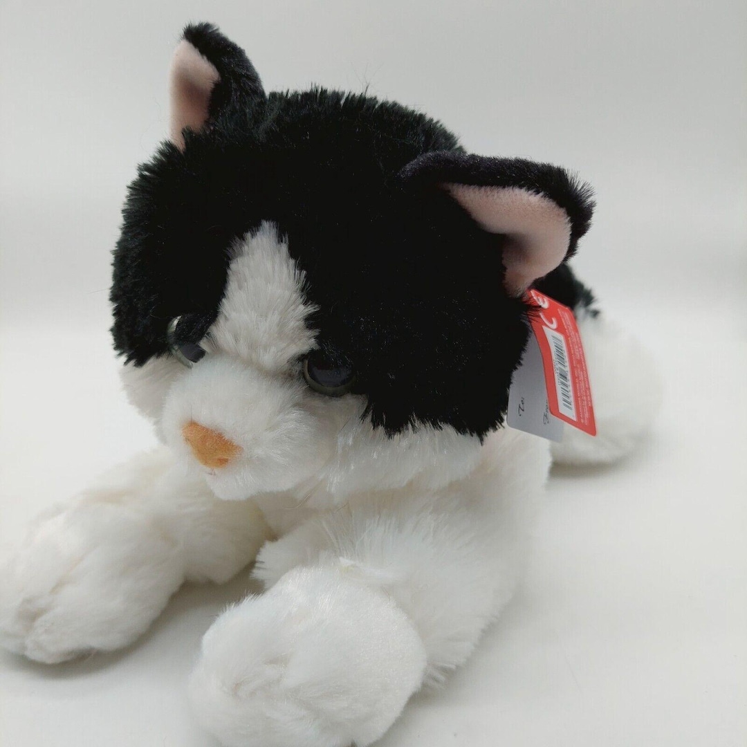 Aurora Oreo Black White Tuxedo Cat Flopsie Plush Stuffed Animal Toy - Etsy