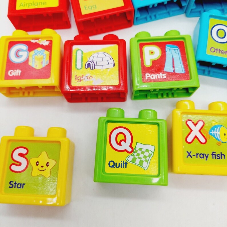 VTECH Sit to Stand Alphabet Train Replacement Letters Set of 13 ...