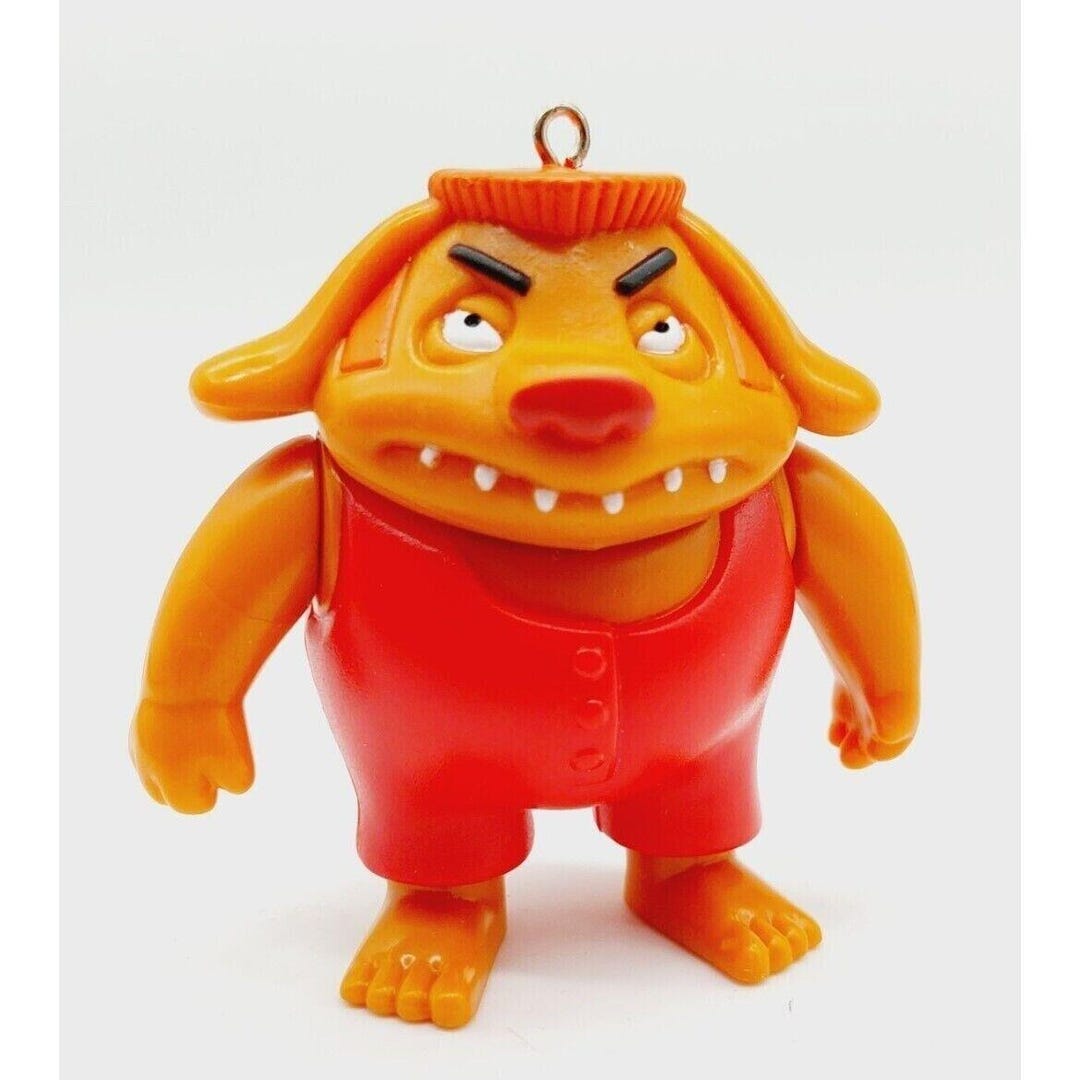 Nickelodeon Catdog Greaser Dogs Cliff Bulldog PVC 2 3/4" Figure 1999 ...