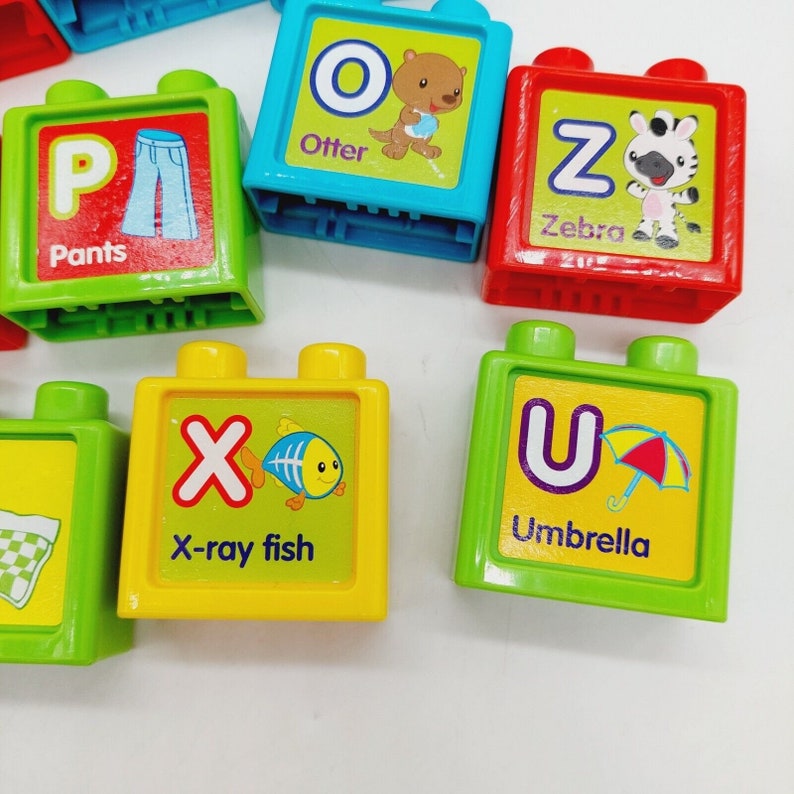 VTECH Sit to Stand Alphabet Train Replacement Letters Set of 13 ...