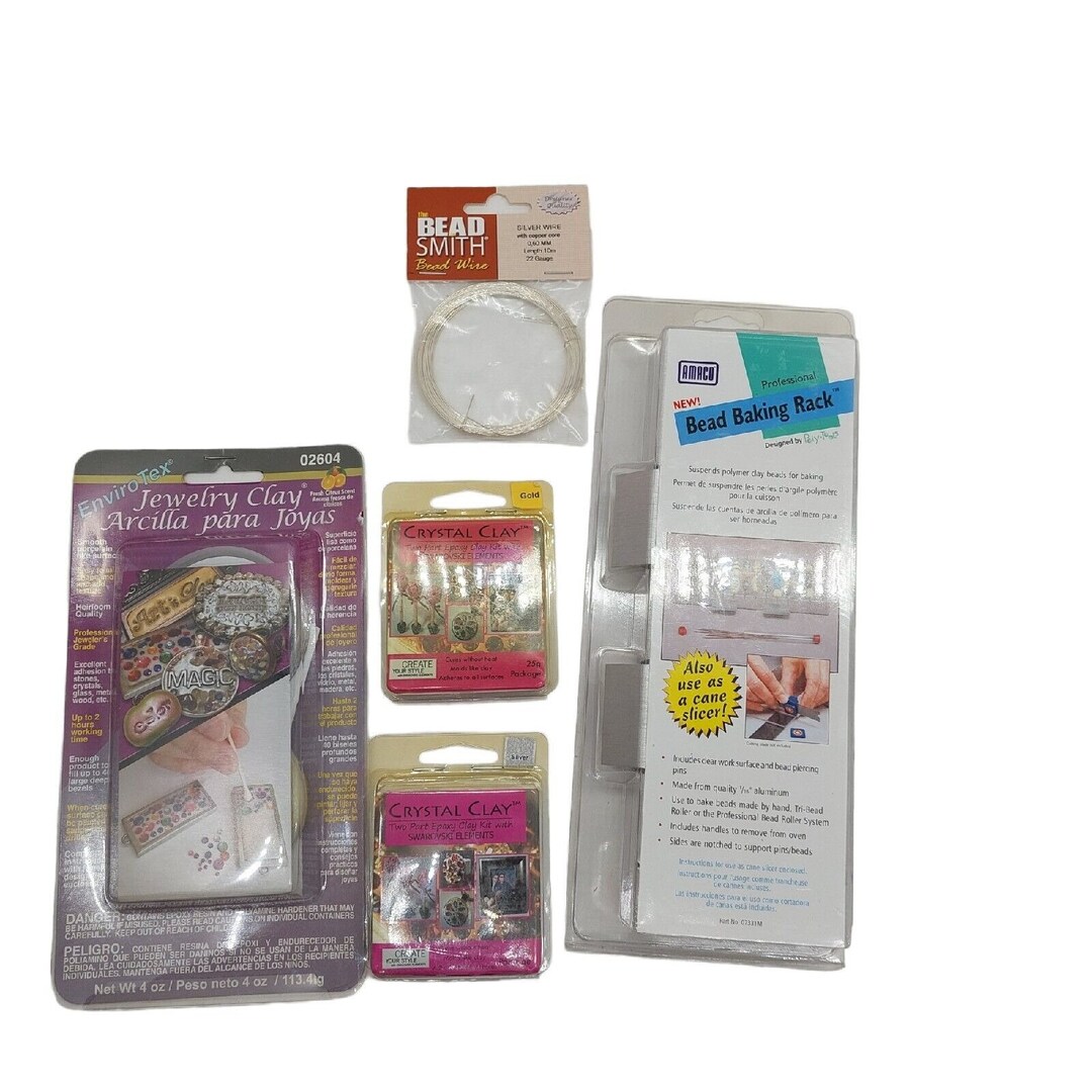 Amaco Professional Bead Baking Rack 2 Crystal Clay Kits Bead - Etsy