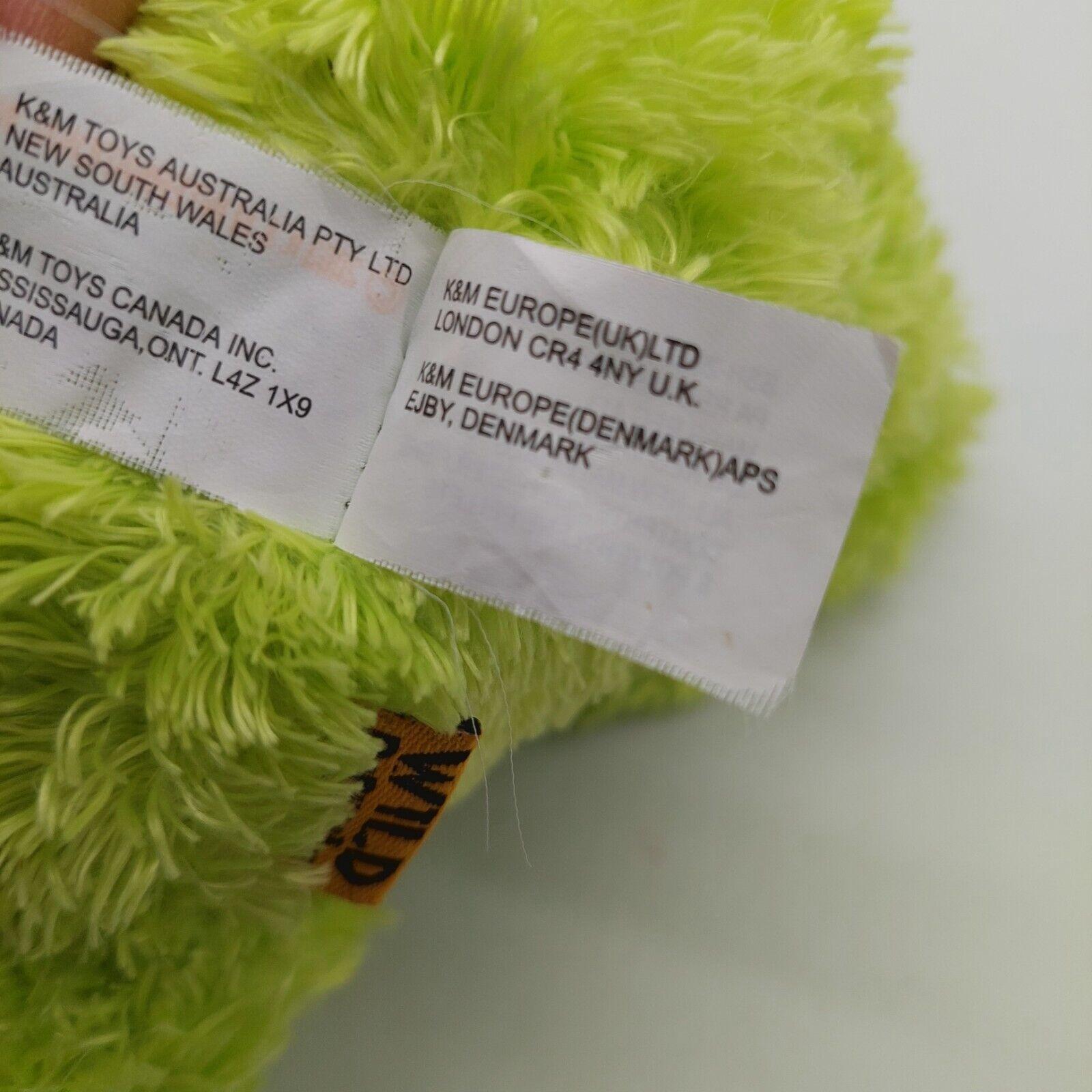 Wild Republic Elephant Plush Stuffed Animal Green 9" K&M 2000 Shaggy - Etsy