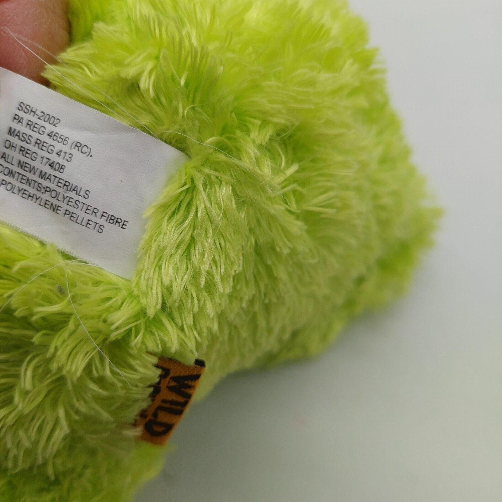 Wild Republic Elephant Plush Stuffed Animal Green 9" K&M 2000 Shaggy - Etsy