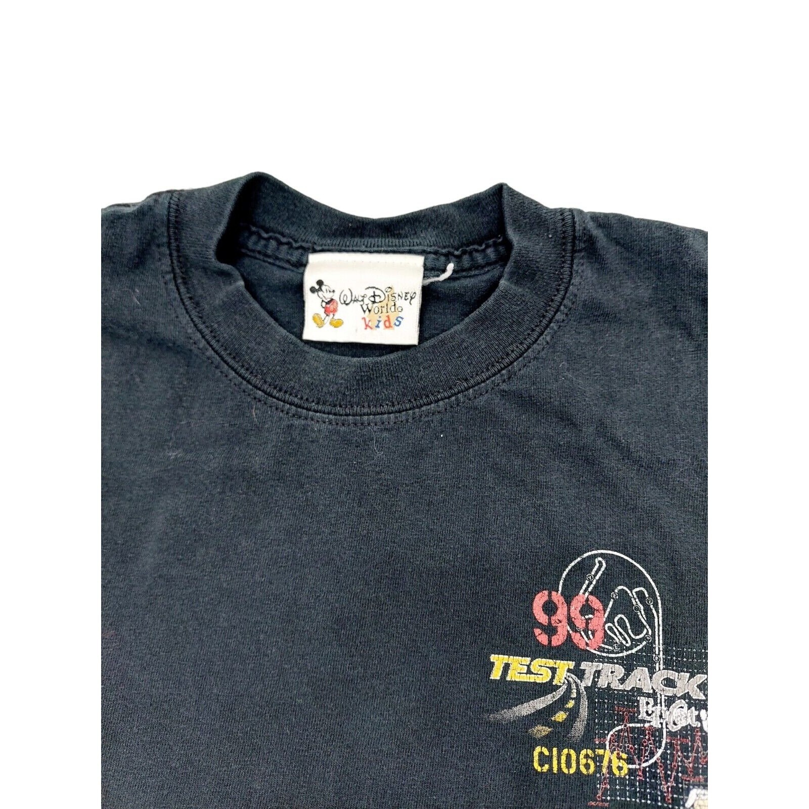 Vintage Disney World Kids Epcot Center Test Track Goofy 1999 Size ...