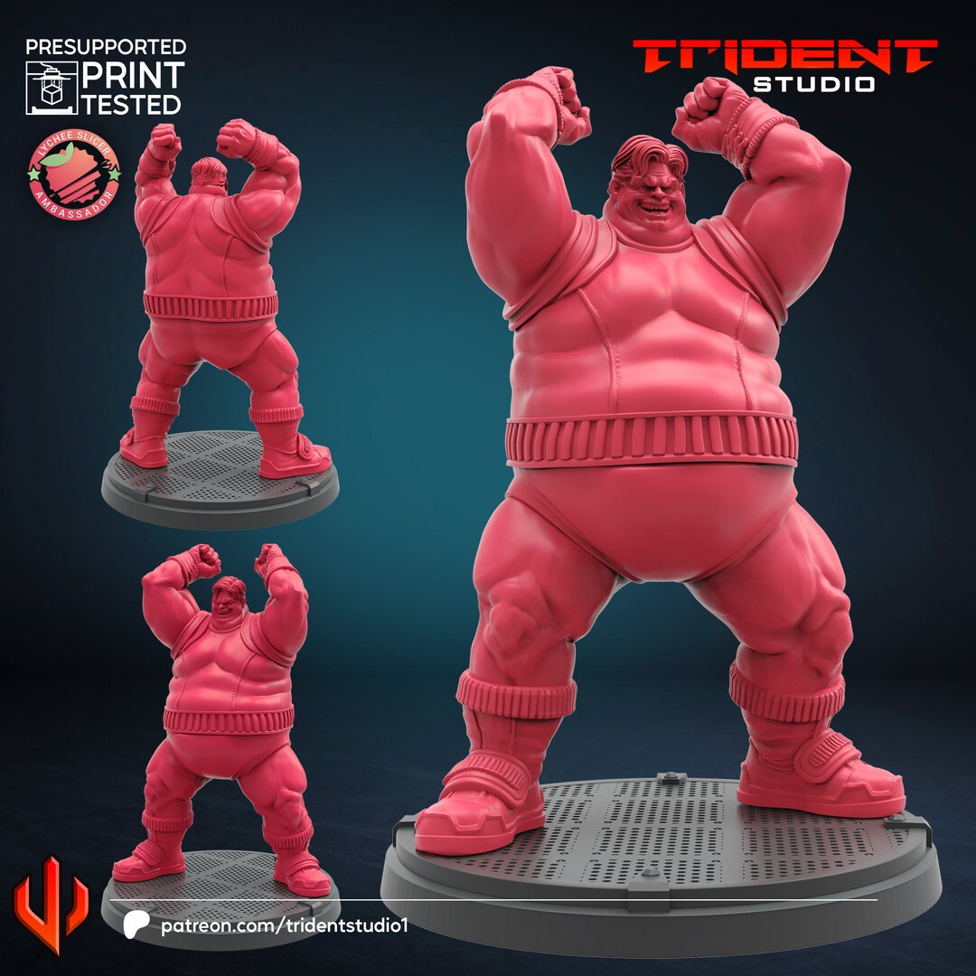 Blob Fanart on 50mm Base by Trident Studio - CRISIS PROTOCOL - Etsy