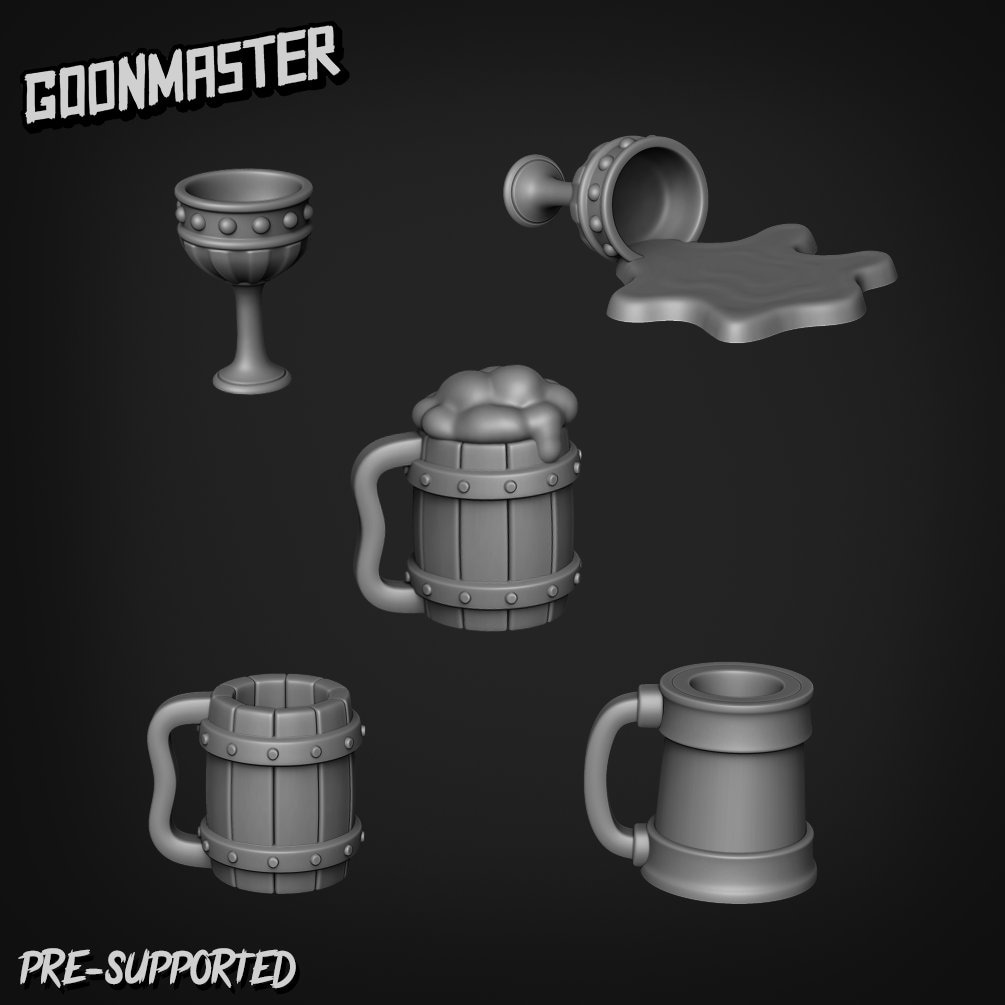 Cup and Tankard Basing Material - Goon Master Games - Etsy