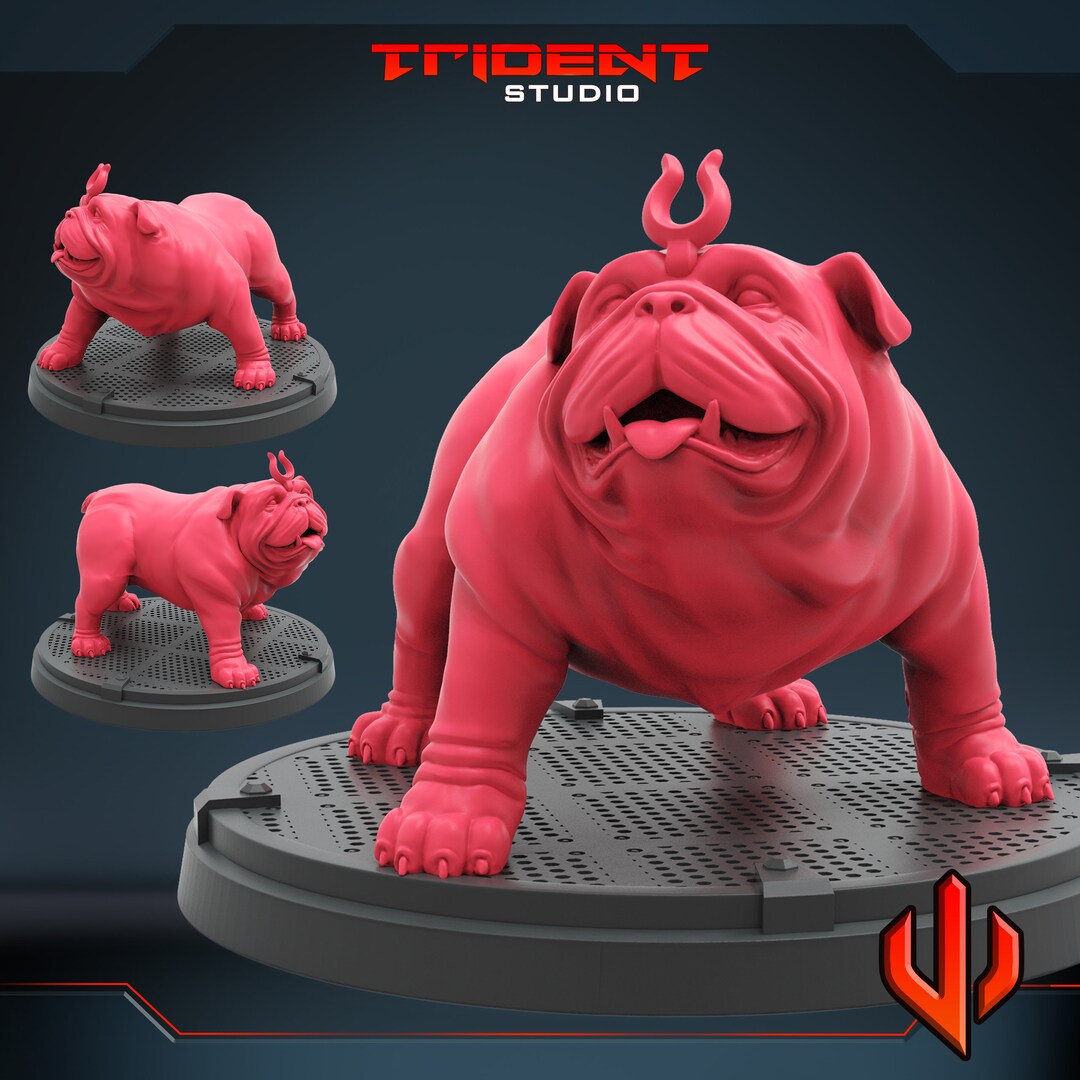 Lockjaw Alternative Fan Art Scuplt on 50mm Base by Trident Studio ...