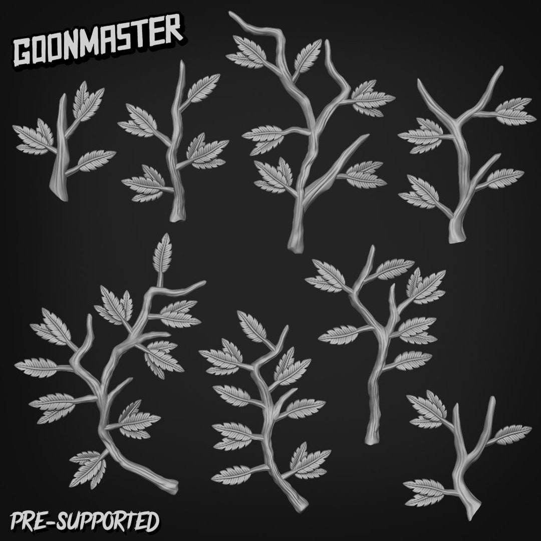 Leafy Brances Basing Material - Goon Master Games - Etsy