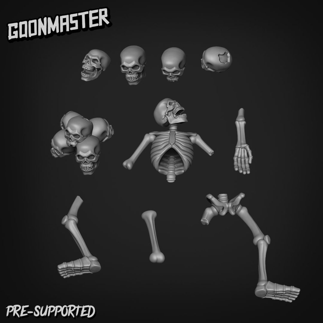 Skull and Bones Basing Material - Goon Master Games - Etsy