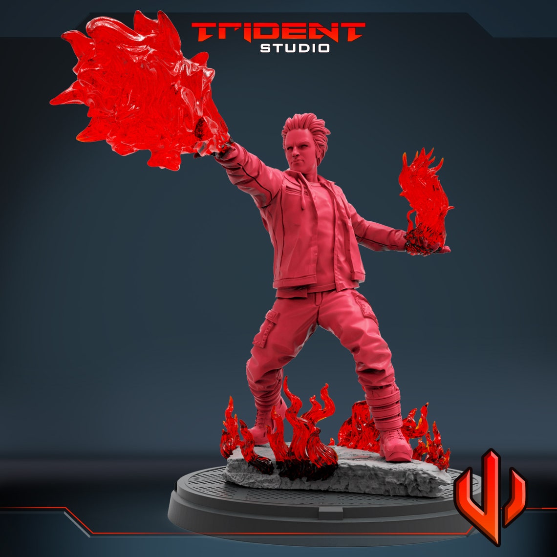 Pyro Movie Fanart on 35mm Base by Trident Studio - Etsy