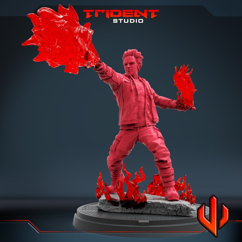 Pyro Movie Fanart on 35mm Base by Trident Studio - Etsy