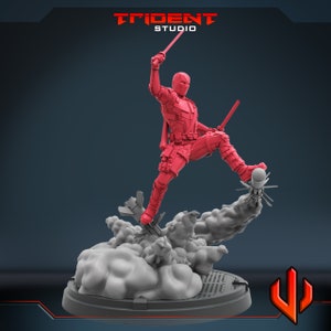 Deadpool Fanart on 35mm Base by Trident Studio - MARVEL CRISIS PROTOCOL ...