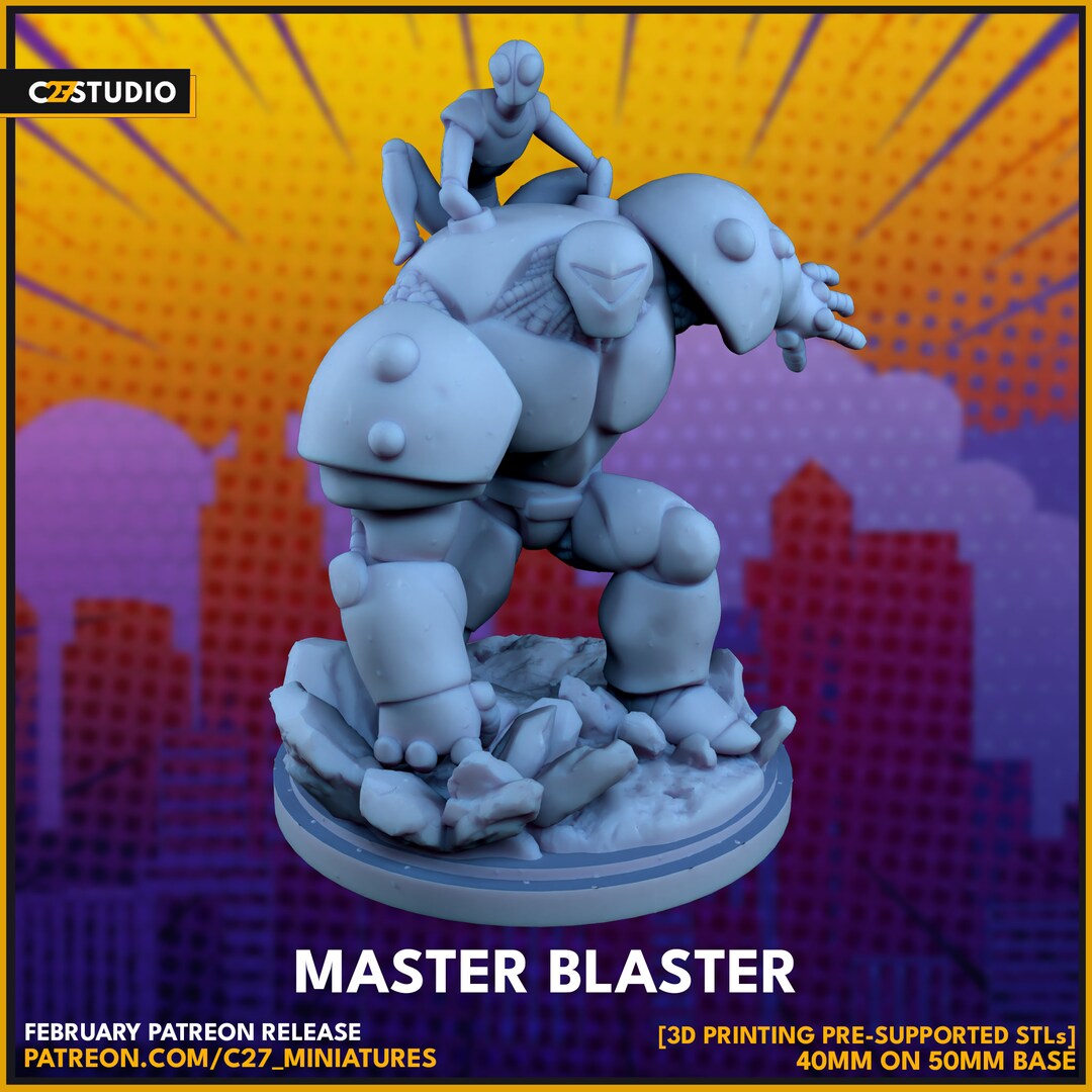 Warstar Fanart on 50mm Base by Trident Studio - CRISIS PROTOCOL - Etsy