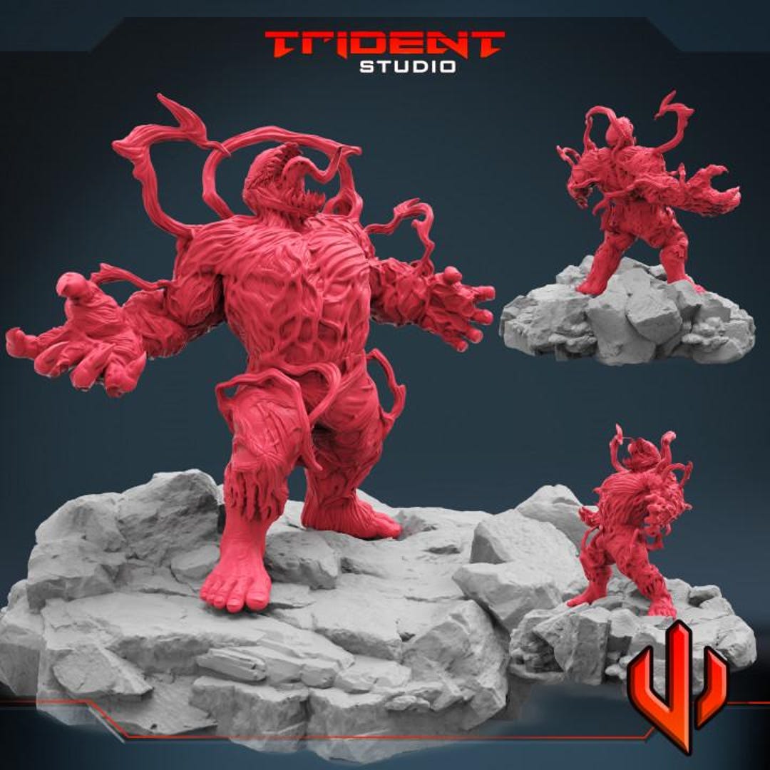 Venom Hulk on 65mm Base by C27 Minis & Terrain - MARVEL CRISIS PROTOCOL ...