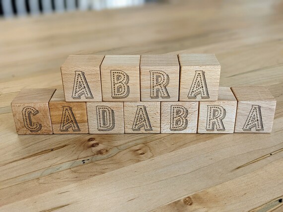 ABRACADABRA Kids Blocks i Am Affirmations | Etsy