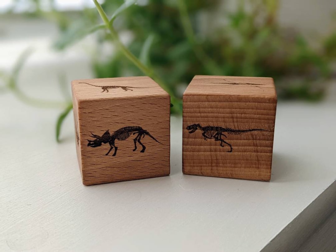 Dinosaur Kids Blocks - T-rex, Triceratops, Stegosaurus, Velociraptor ...