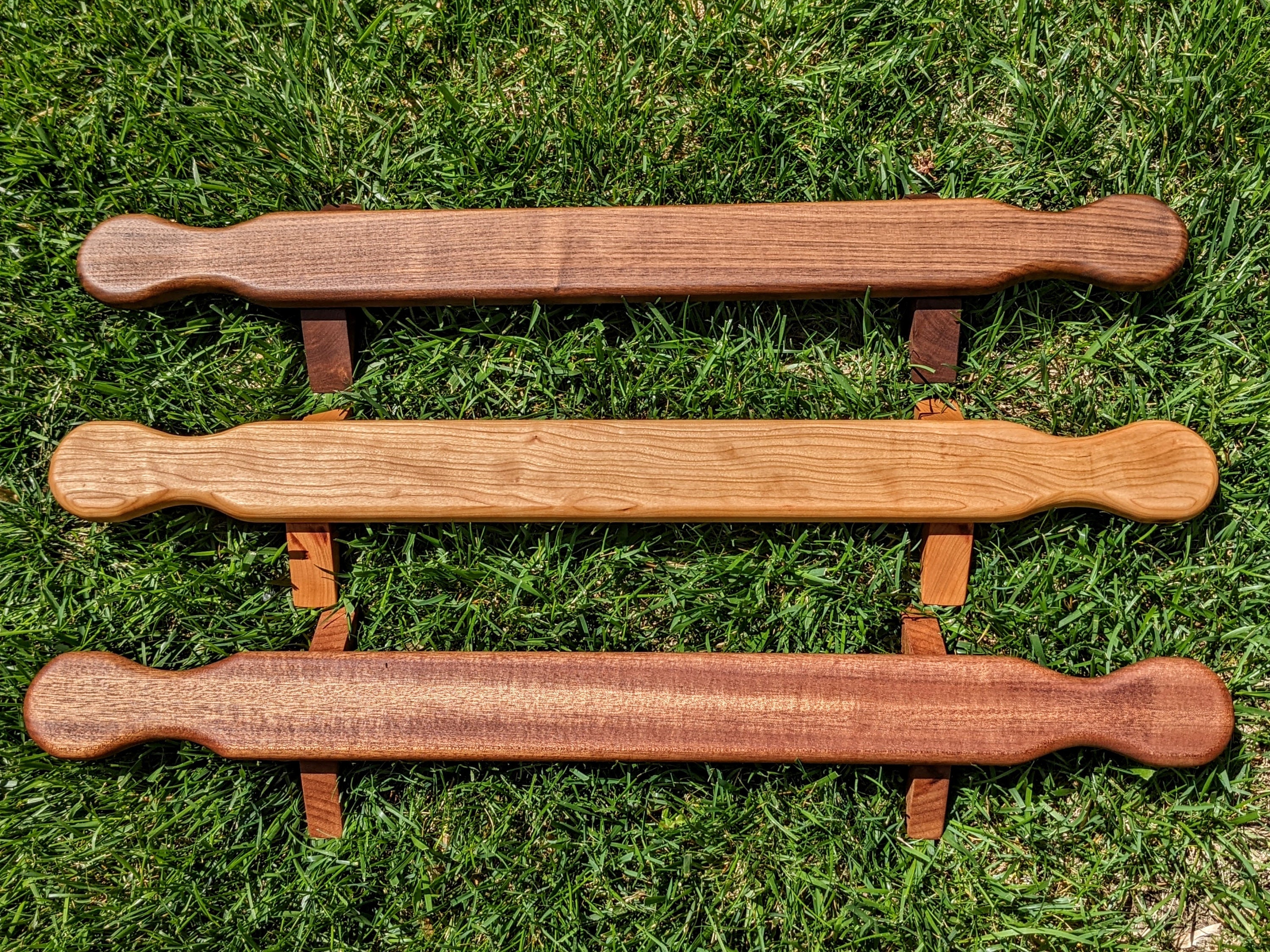 Wooden Pushup Board - Standard or Sword Grip - Handmade From Genuine ...