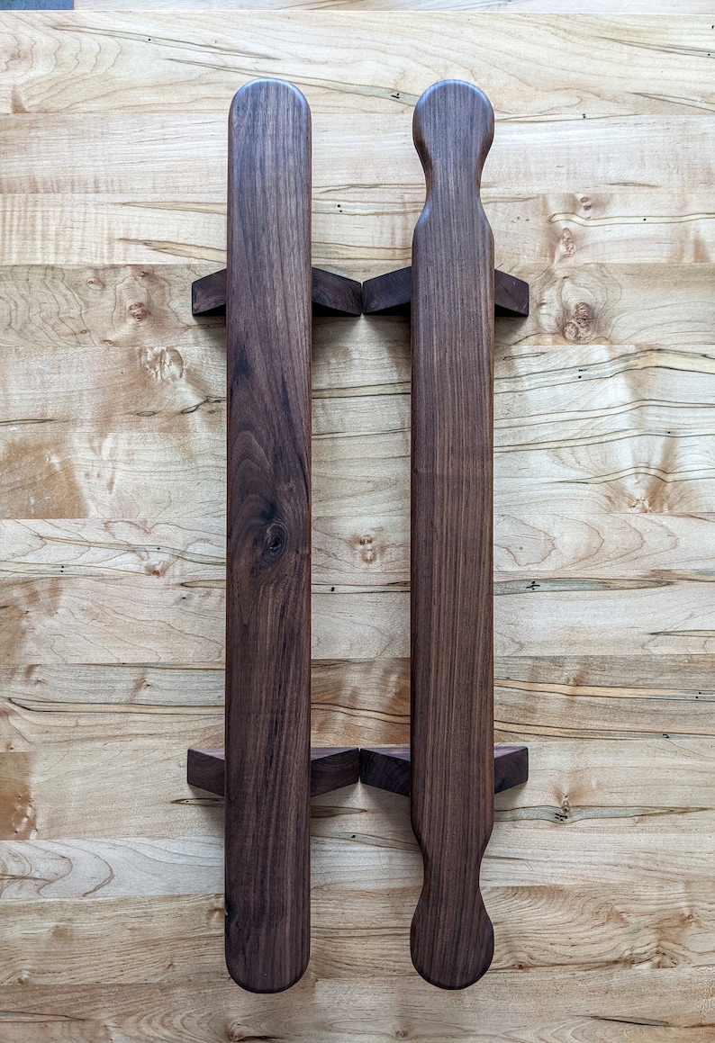 Wooden Pushup Board - Standard or Sword Grip - Handmade From Genuine ...