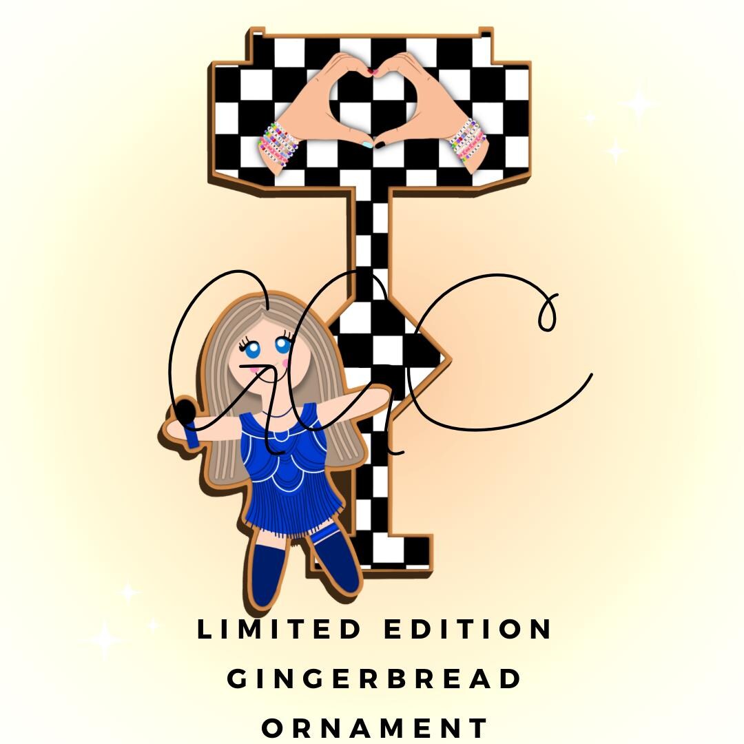 Taylor Swift / the Eras Tour / Gingerbread Ornament - Etsy
