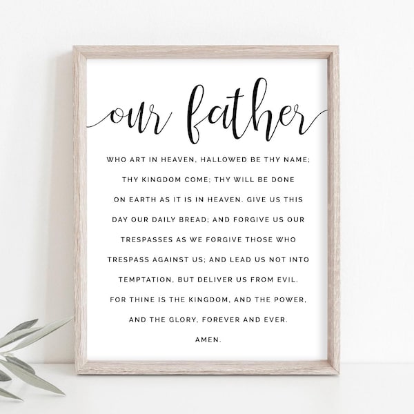 Our Father - Etsy