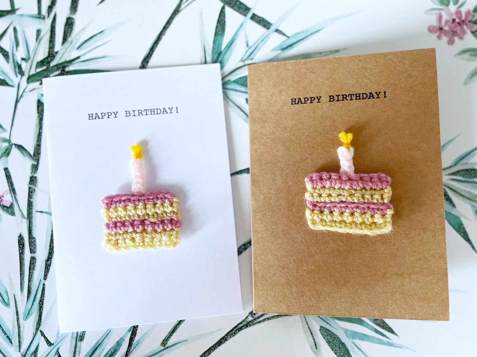 Crochet Birthday Cards Handmade Cards Funny Cards Birthday Card - Etsy UK