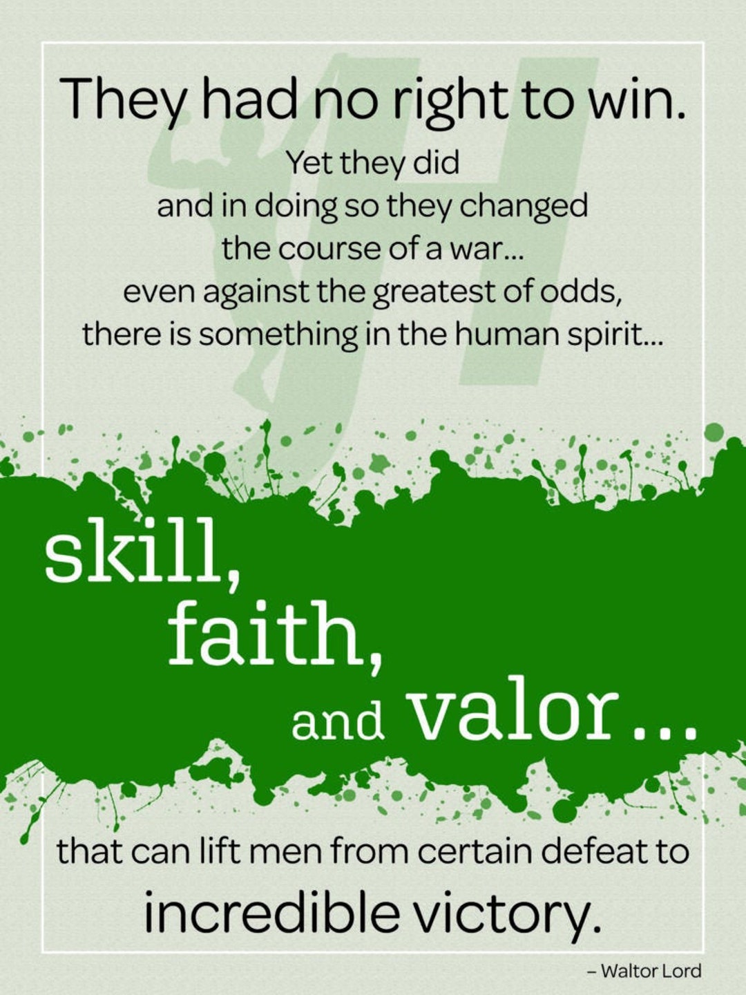 Motivational Poster Ninja Jonathan Horton - Etsy
