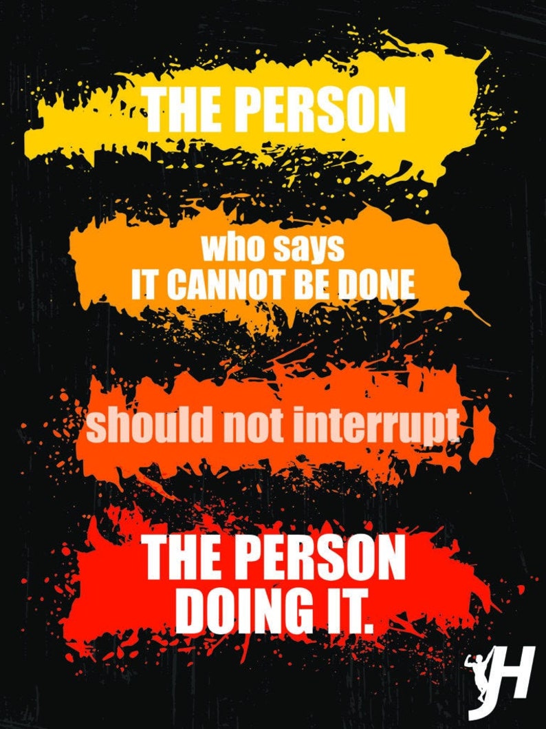 Motivational Poster, Olympic Ninja Jonathan Horton - Etsy