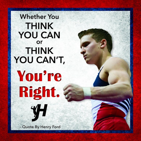 Motivational Poster Olympic Ninja Jonathan Horton | Etsy