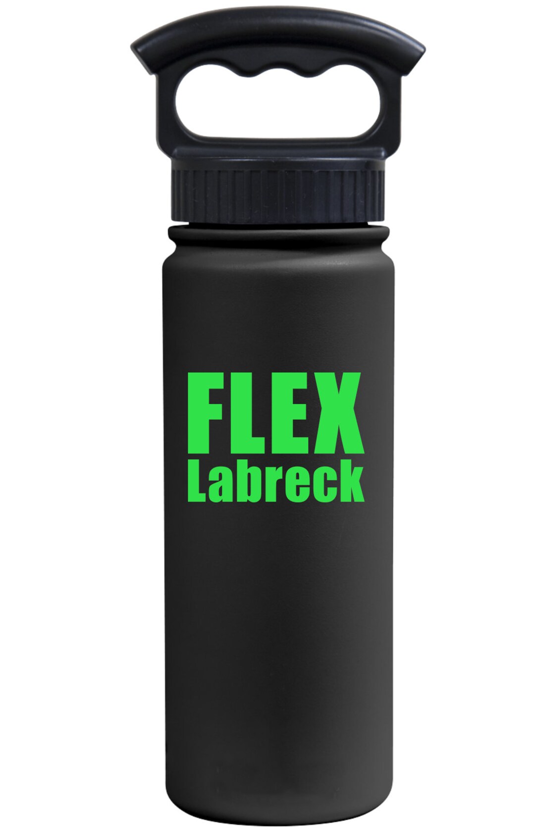 Flex Labreck Flask, Green Logo - Etsy