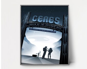 Nasa Ceres Poster - Etsy