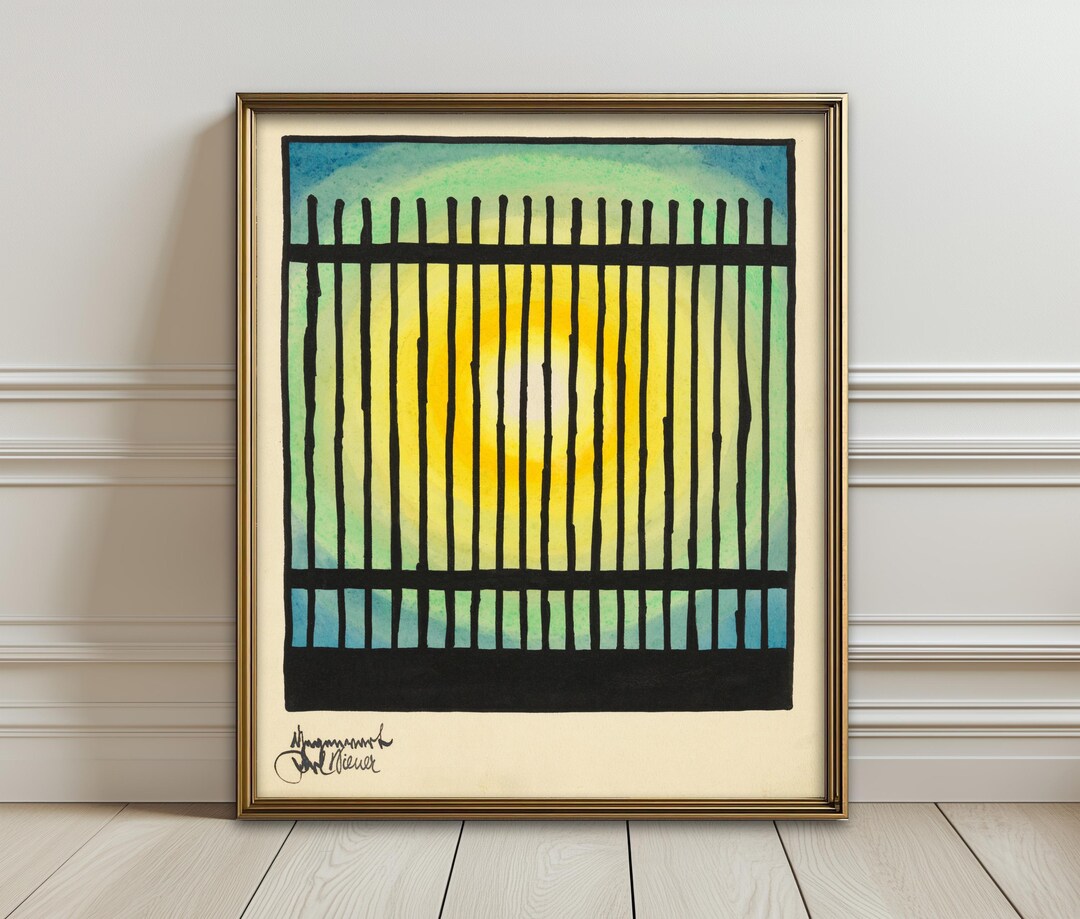 Vintage Political Minimalist Art Print - Abstract Geometric Painting - Etsy