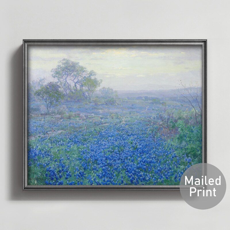 Bluebonnet Painting - Etsy