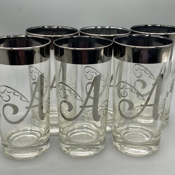 Monogram Highball Glasses - Etsy