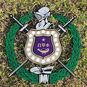 Divine 9 Coat of Arms - Etsy