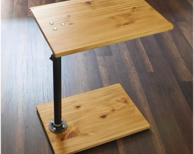 The ORIGINAL Rolling Over-the-bed Table Laptop Lap Desk TV Food Bedside ...