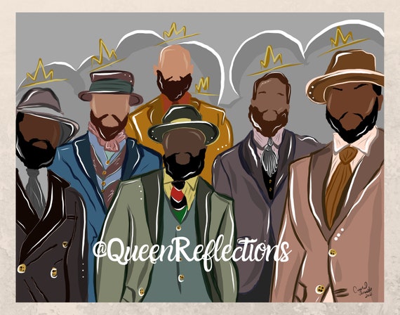 The Kingsmen/ Black Man/black Art - Etsy