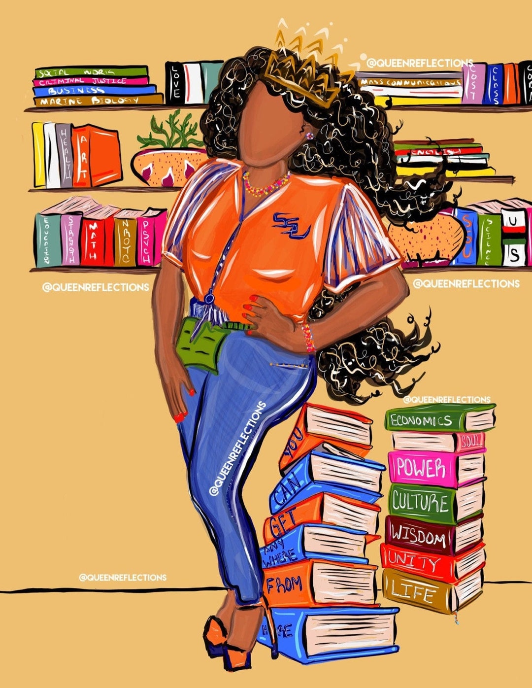 College Daze: SSU III Print - Etsy