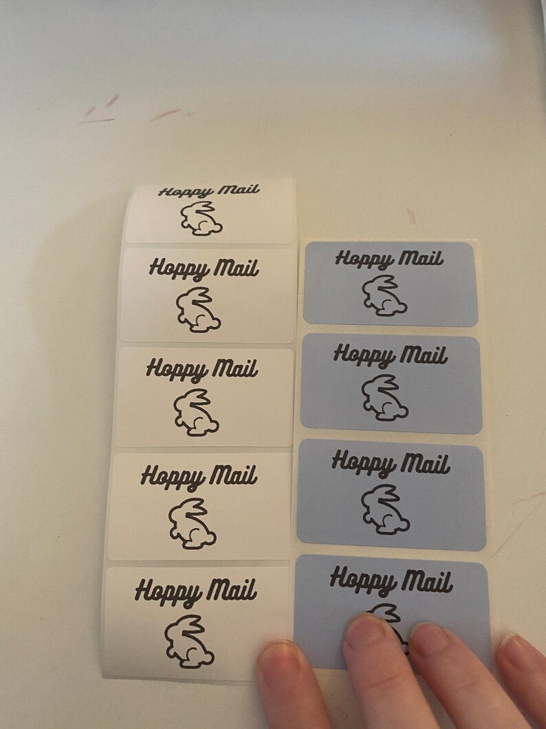 Hoppy Mail Sticker - Etsy